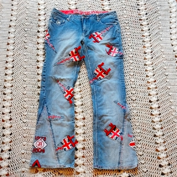 Pepe Jeans | Jeans | Pepe Jeans Union Jack Flare Jeans | Poshmark